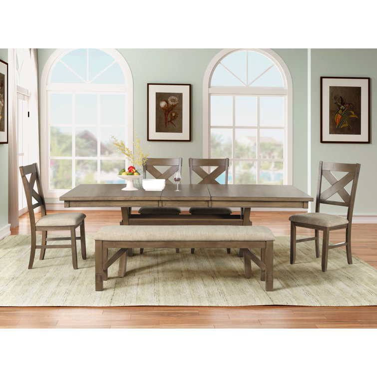 Laurel Foundry Modern Farmhouse Veloz Extendable Dining Set And Reviews
